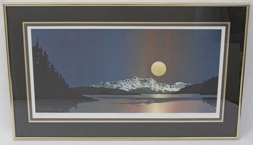 Byron Birdsall Signed Print 1983 "Moods of the Mountain II" 477/500 ...