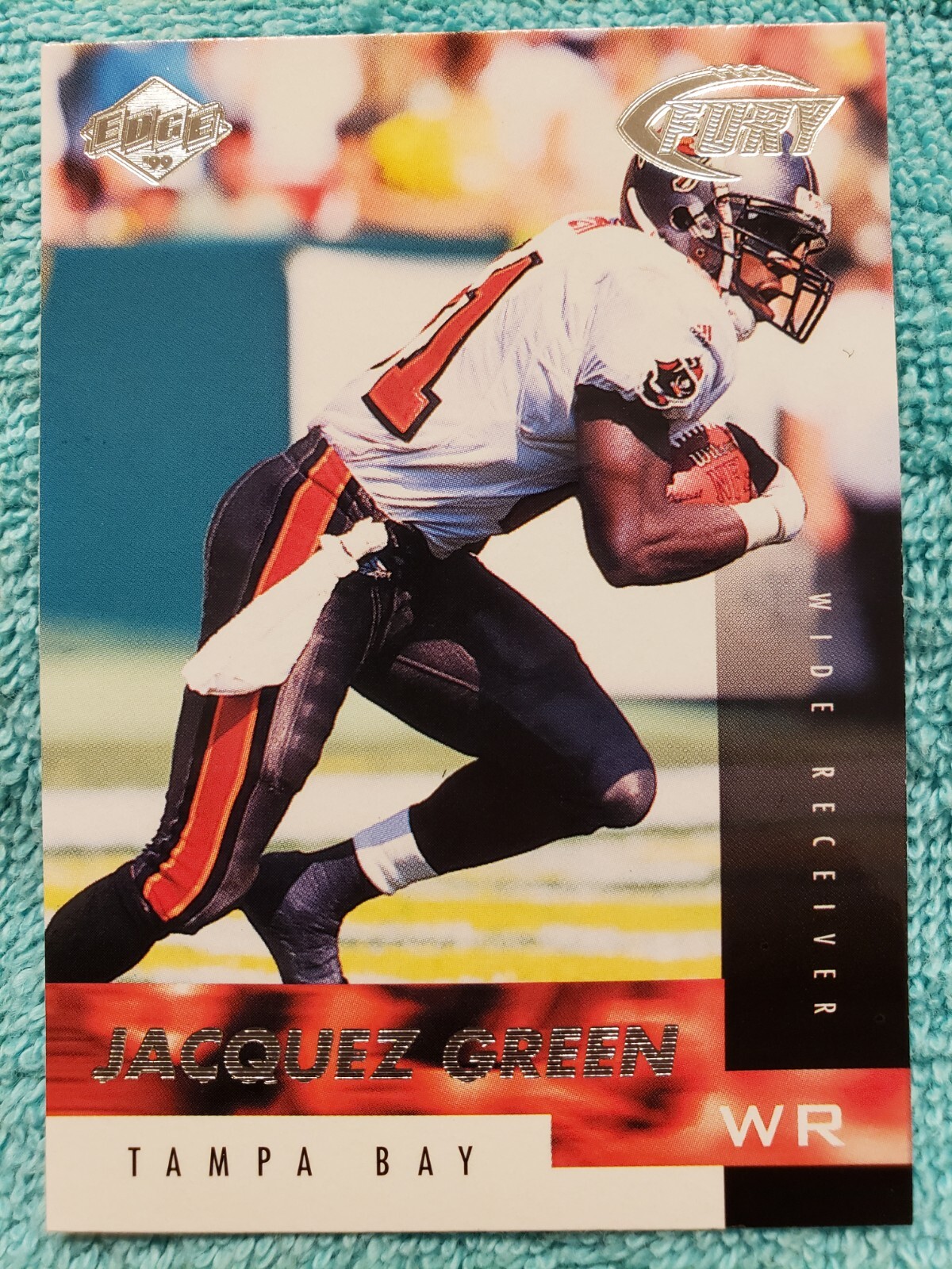1999 COLLECTOR'S EDGE FURY JACQUEZ GREEN #56 TAMPA BAY BUCCANEERS | eBay