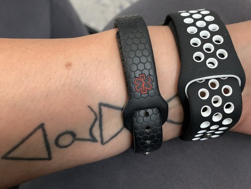 Endevr MyID Hive Ultimate Medical ID Bracelet Complete Profile 2 Bands ...