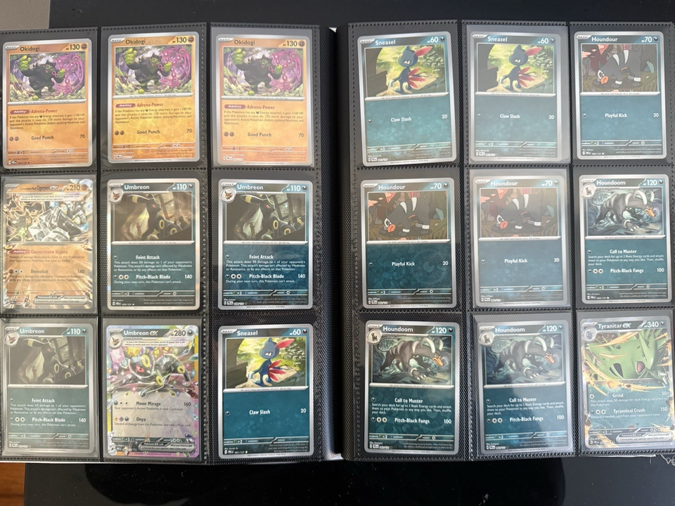 Pokemon Prismatic Evolutions Master Set 1-143 Pokeball Reverse Base Set ...