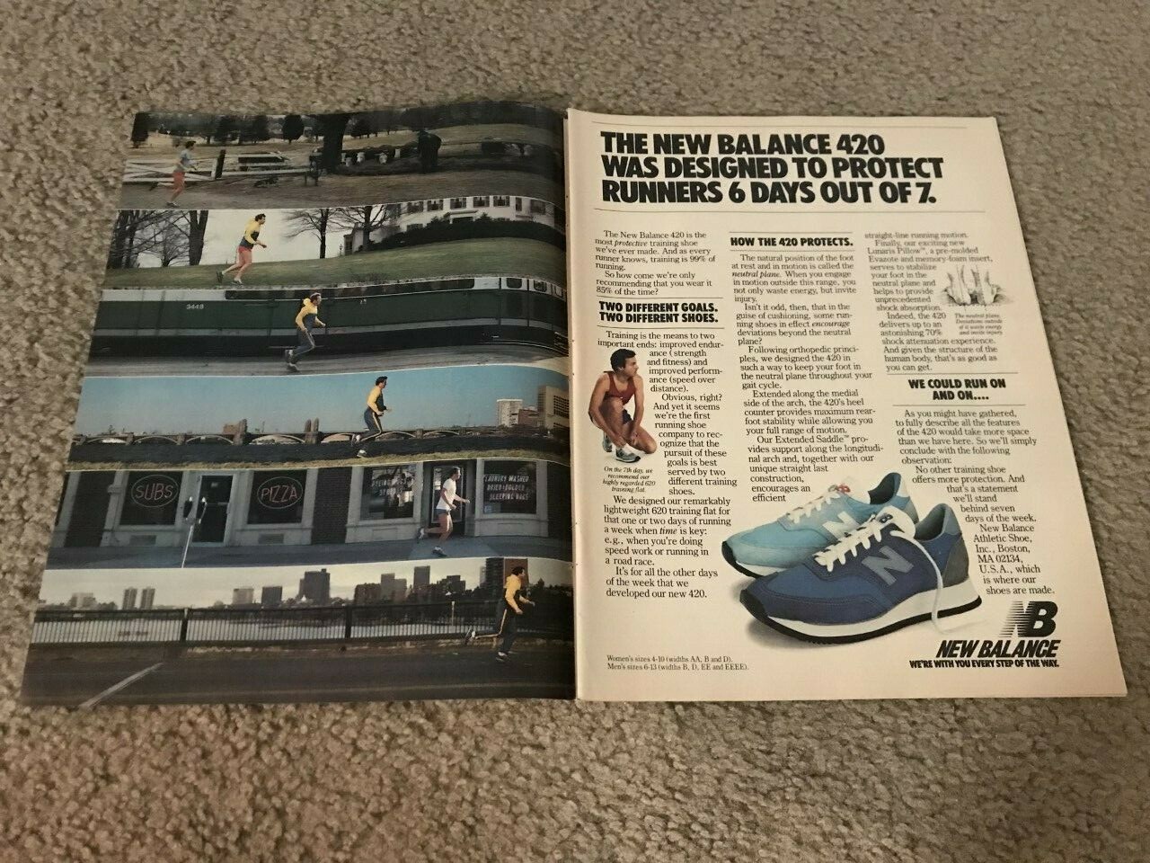 New Balance Magazine Ad