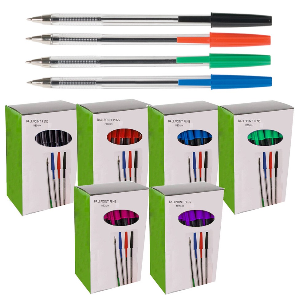 HIGH QUALITY BIROS PENS BALLPOINT PEN BLACK, BLUE, RED ,GREEN , PURPLE ...