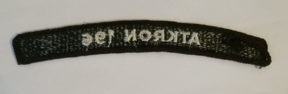 Vintage USN Vietnam / Cold War Era VA-196 Squadron Rocker Shoulder Tab ...