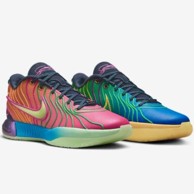 Nike LeBron James XXI 21 Optimism Multicolor Sneakers HF5353-400 Men's ...