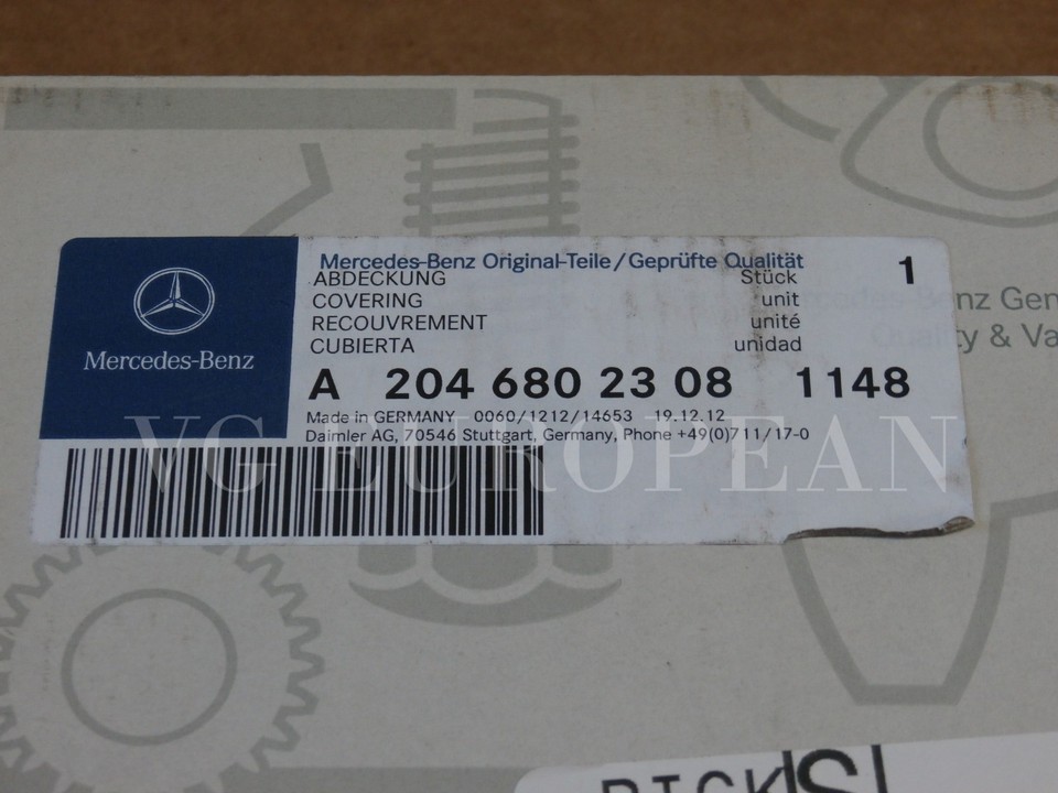 Mercedes-Benz GLK-Class Genuine Center Console Cup Holder Trim Cover ...