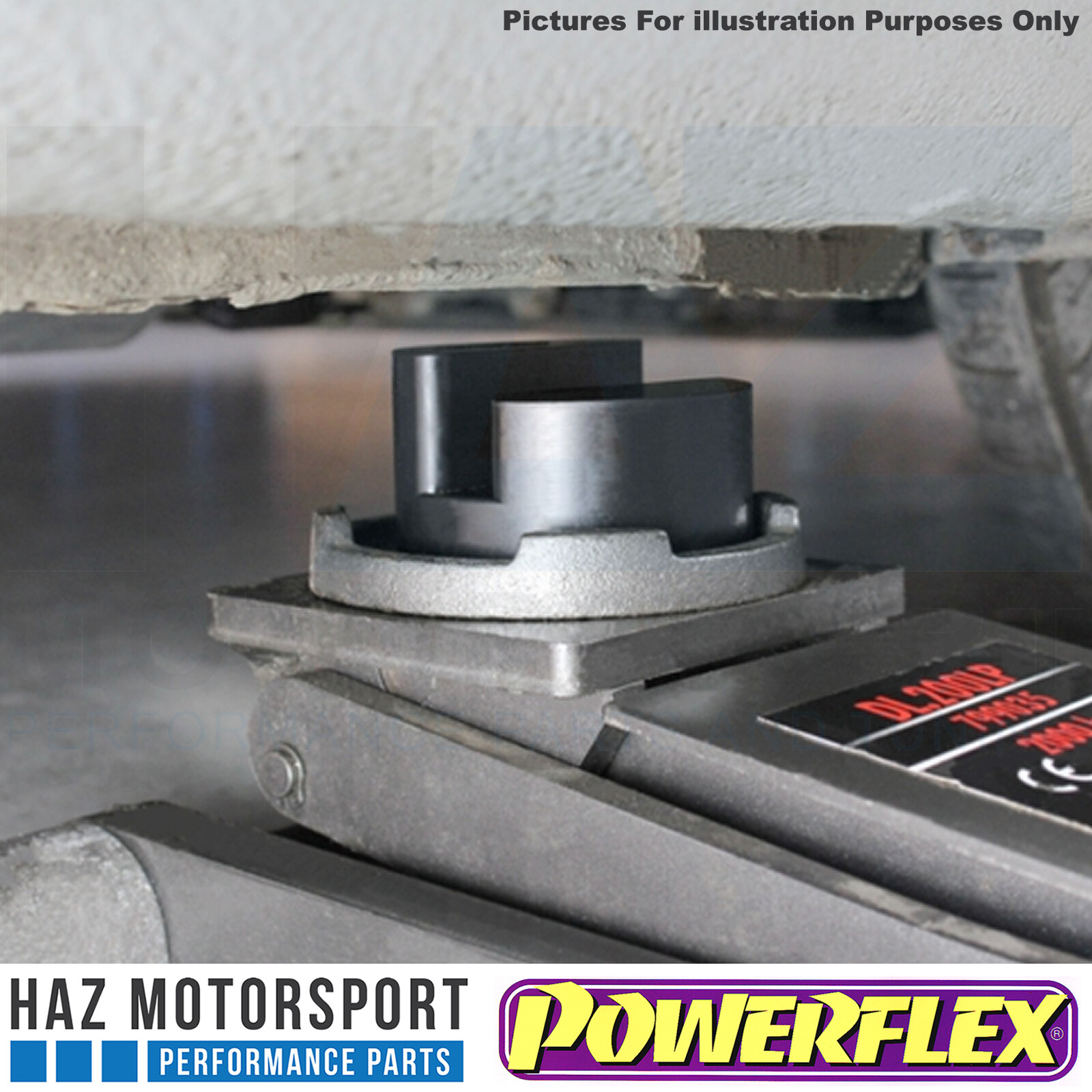 Powerflex Jack Pad Adaptor VAG Pf3-1661 Pq35 and MQB 80mm Diameter for ...