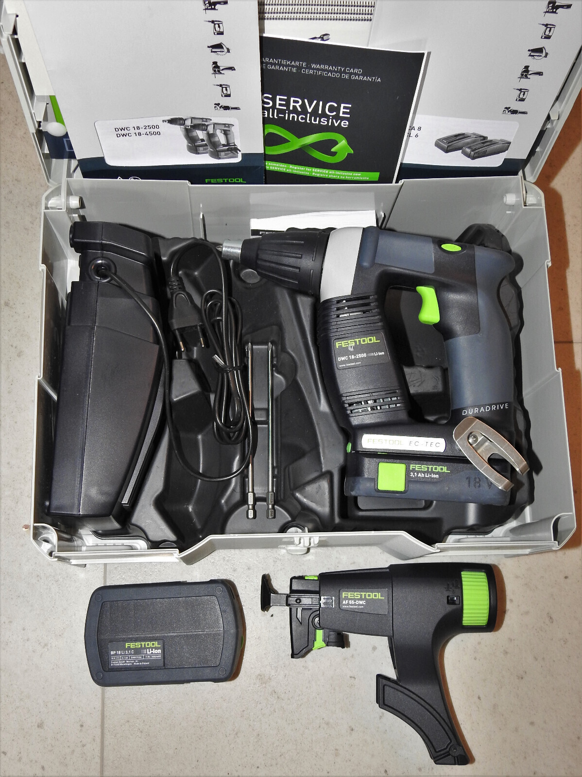 Festo Festool Akku-Bauschrauber DWC 18-2500 Li