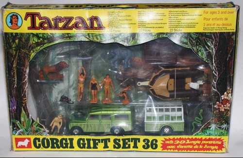 Corgi Tarzan Gift Set 36, Mint in Original Box | eBay UK