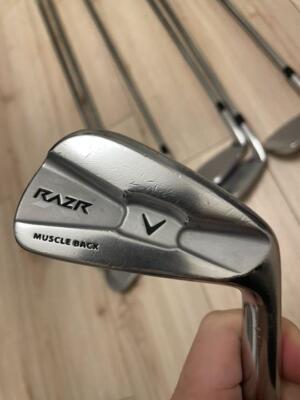 Callaway RAZR X MUSCLE BACK 7 piece set | eBay