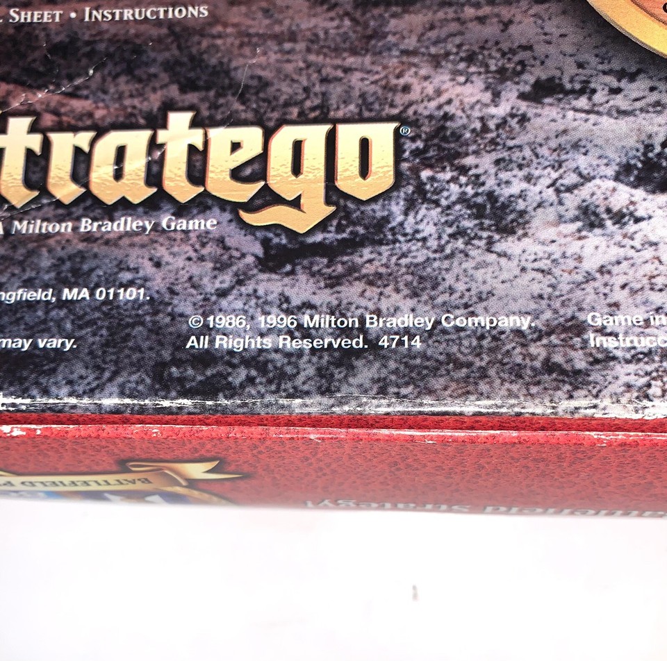Stratego Vtg 1996 Four Red Scouts Movers Only | eBay UK