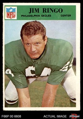 1966 Philadelphia #141 Jim Ringo Eagles HOF Syracuse 4 - VG/EX | eBay