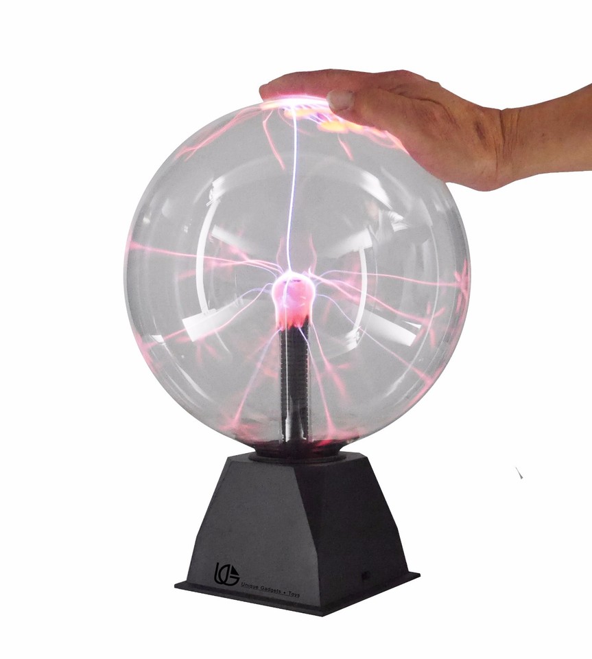 10" Nebula Plasma Ball Touch & Sound Motion Disco Party Light Globe | eBay
