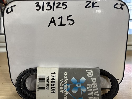 Drive-Rite By Dayco Auto Accessory V-Belt 17405DR | eBay