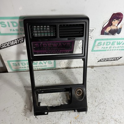 86-88 Mazda RX7 S4 Radio Bezel Surround Trim Panel w/ Center Vent FC ...
