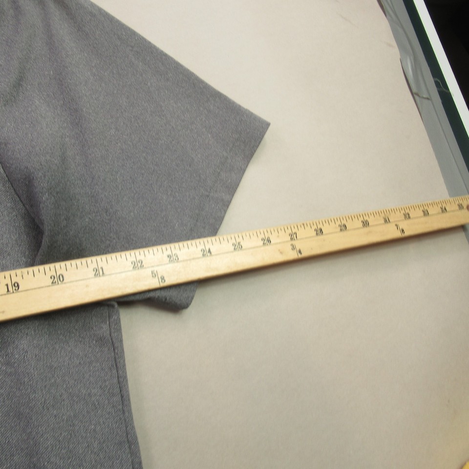 Travis Mathew Shirt Mens Large Short Sleeve Stripes Golf Gray Casual ...