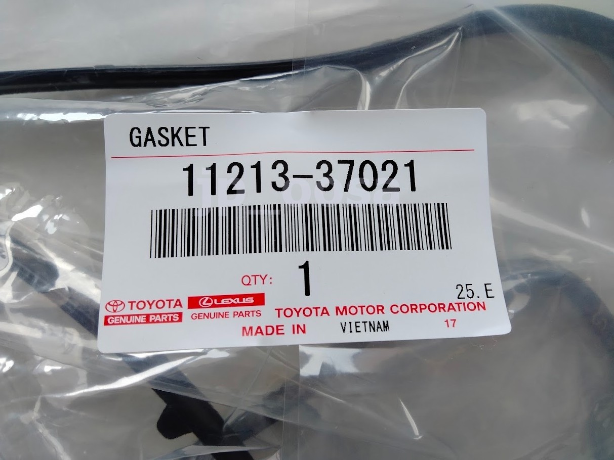 Toyota Genuine OEM Valve Cover Gasket Cylinder Head Rocker 11213-37021 ...