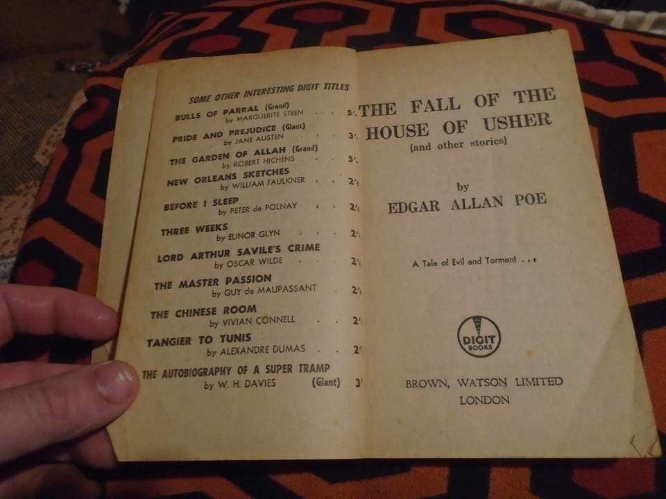 Edgar Allan Poe's Tales of Evil and Torment - House of Usher - RARE ...