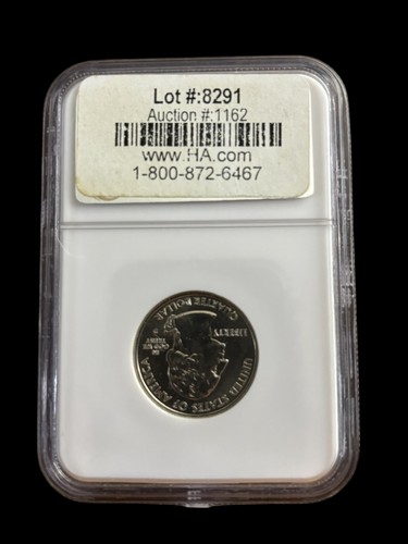 2004 D Extra Low Leaf error coin Wisconsin State Quarter 25C NGC graded ...