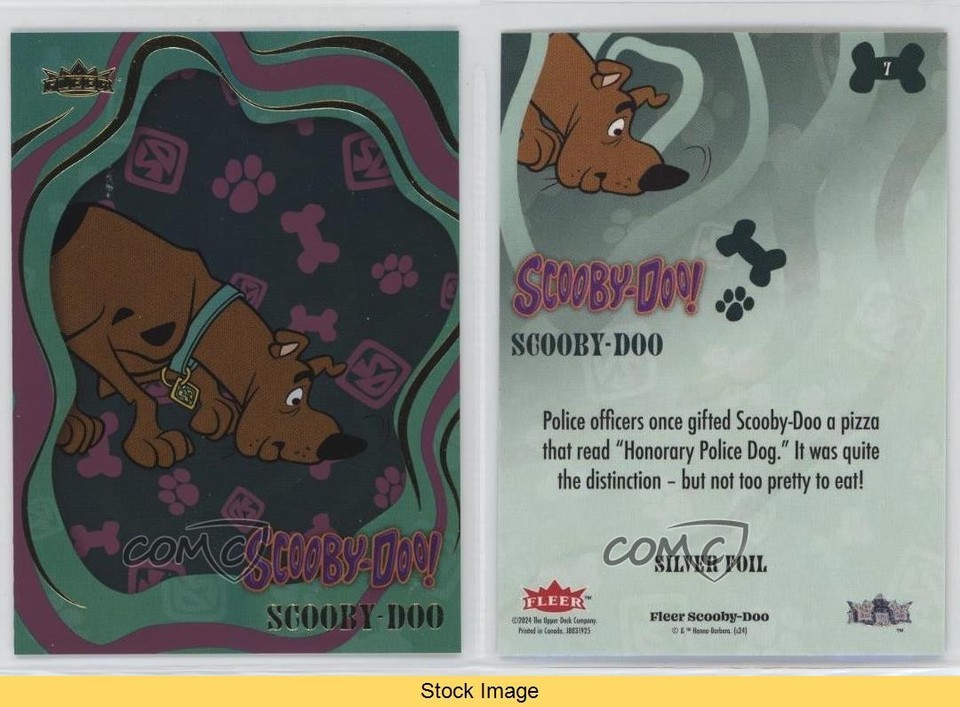 2024 Fleer Scooby Doo Silver Foil Scooby-Doo #7 READ 1k22 | eBay
