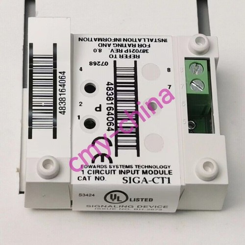 1PC New EDWARDS SIGA-CT1 Single Input Module for Fire Alarm System Fast ...