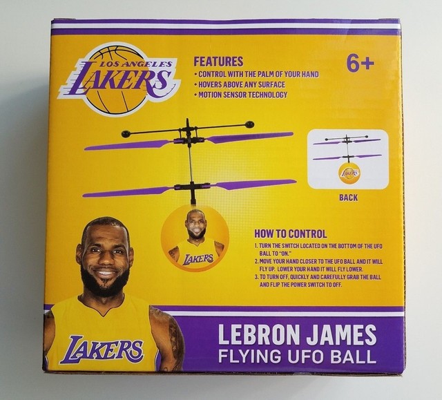 Los Angeles Lakers Lebron James Flying UFO Ball Helicopter for sale ...