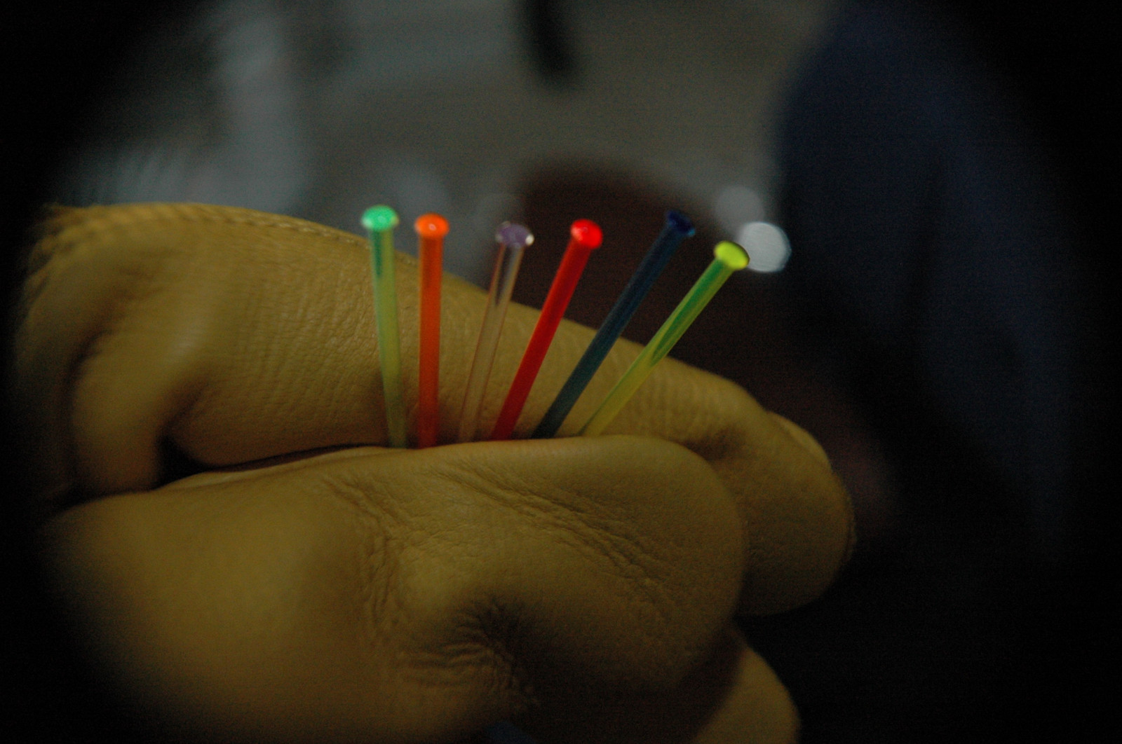 6" Fiber Optic replacement sight rods .040 thick, 1mm 4 colors .039 4x1 ...