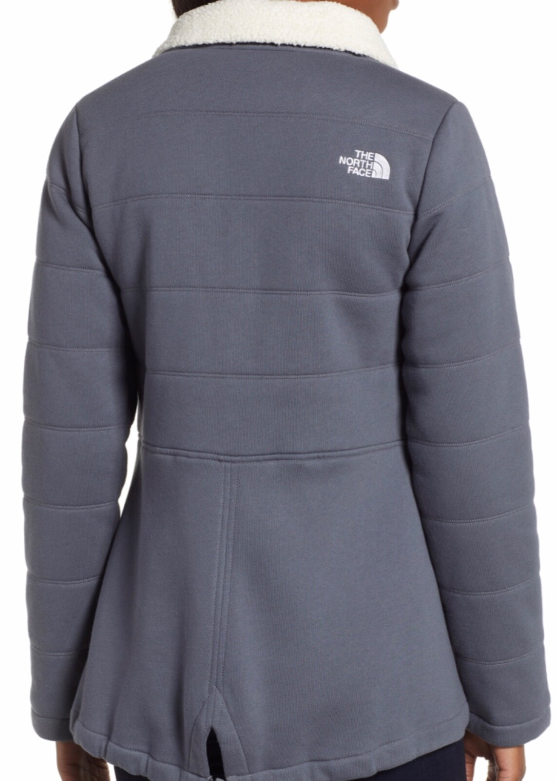 North Face Women Alaea Faux Shearling Lined Jacket NWT Size M gray ...