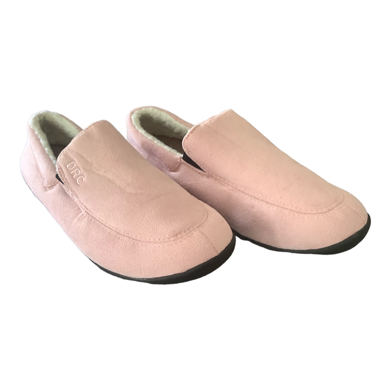 Doctor Comfort Cuddle Slippers Size 10 Pink Winter Warm Soled Indoor ...