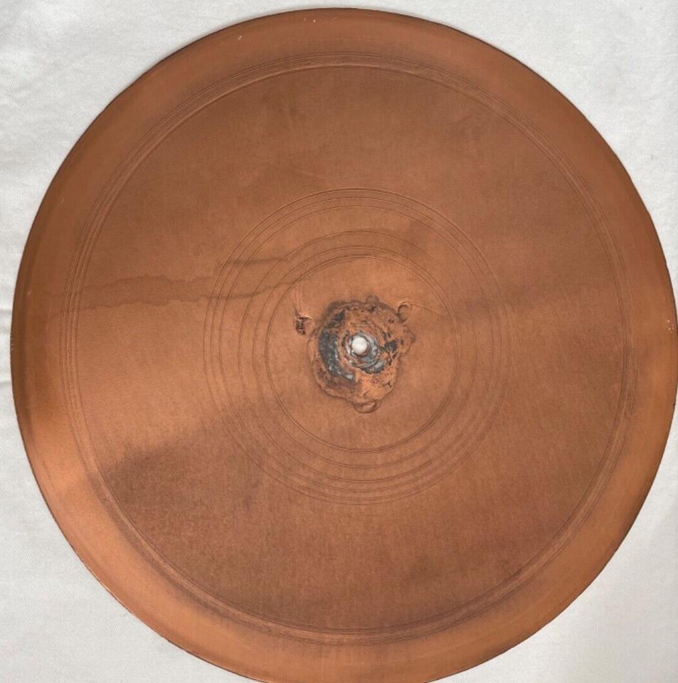 copper turntable mat - audio disc | eBay