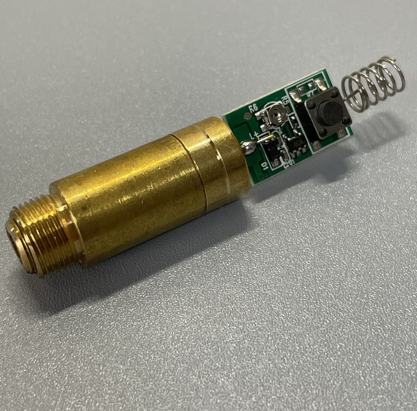 Yellow Colour 591nm 5mW Dot Laser Module/3-3.7V/12*30 | eBay