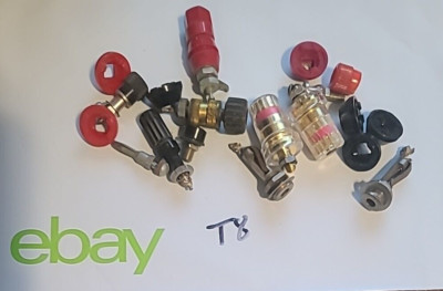 BINDING POST LOT / TEST LEAD CONNECTOR / BANANA PLUG / TEST TERMINAL ...