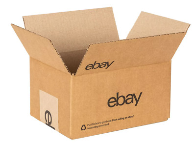 Ebay Boxes 50- 8" x 6" x 4" – Black Logo | eBay