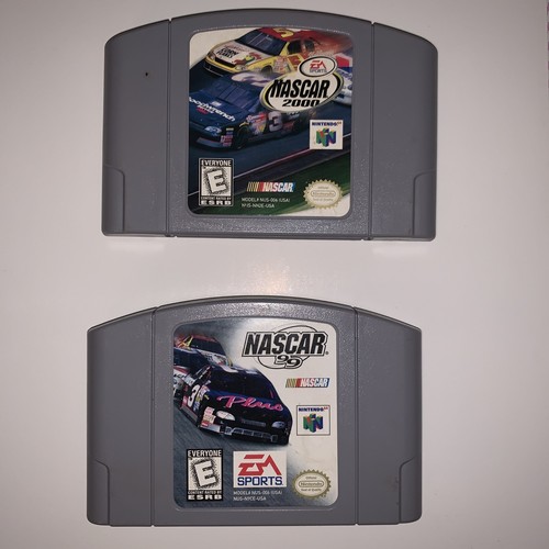 Nascar 99 & NASCAR 2000 Nintendo 64 N64 Cartridge | eBay