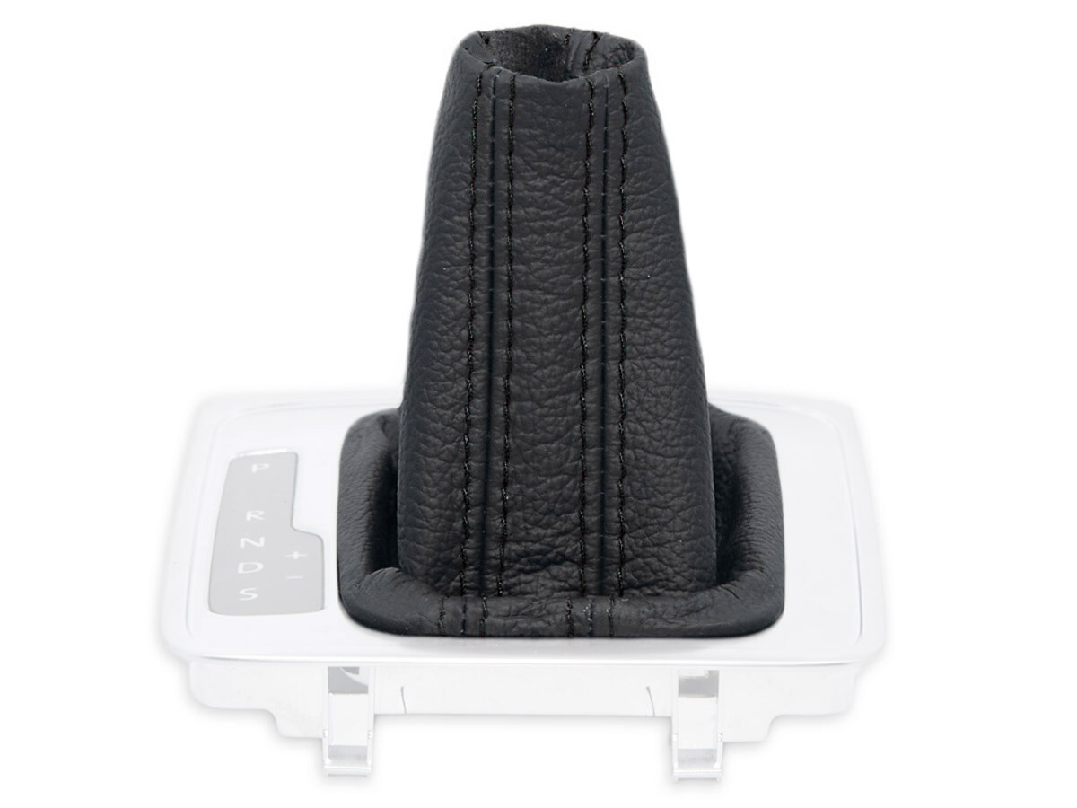 FOR VW PASSAT B7 2010-2014 DSG GEAR SHIFT BOOT GAITER LEATHER s. BLACK ...
