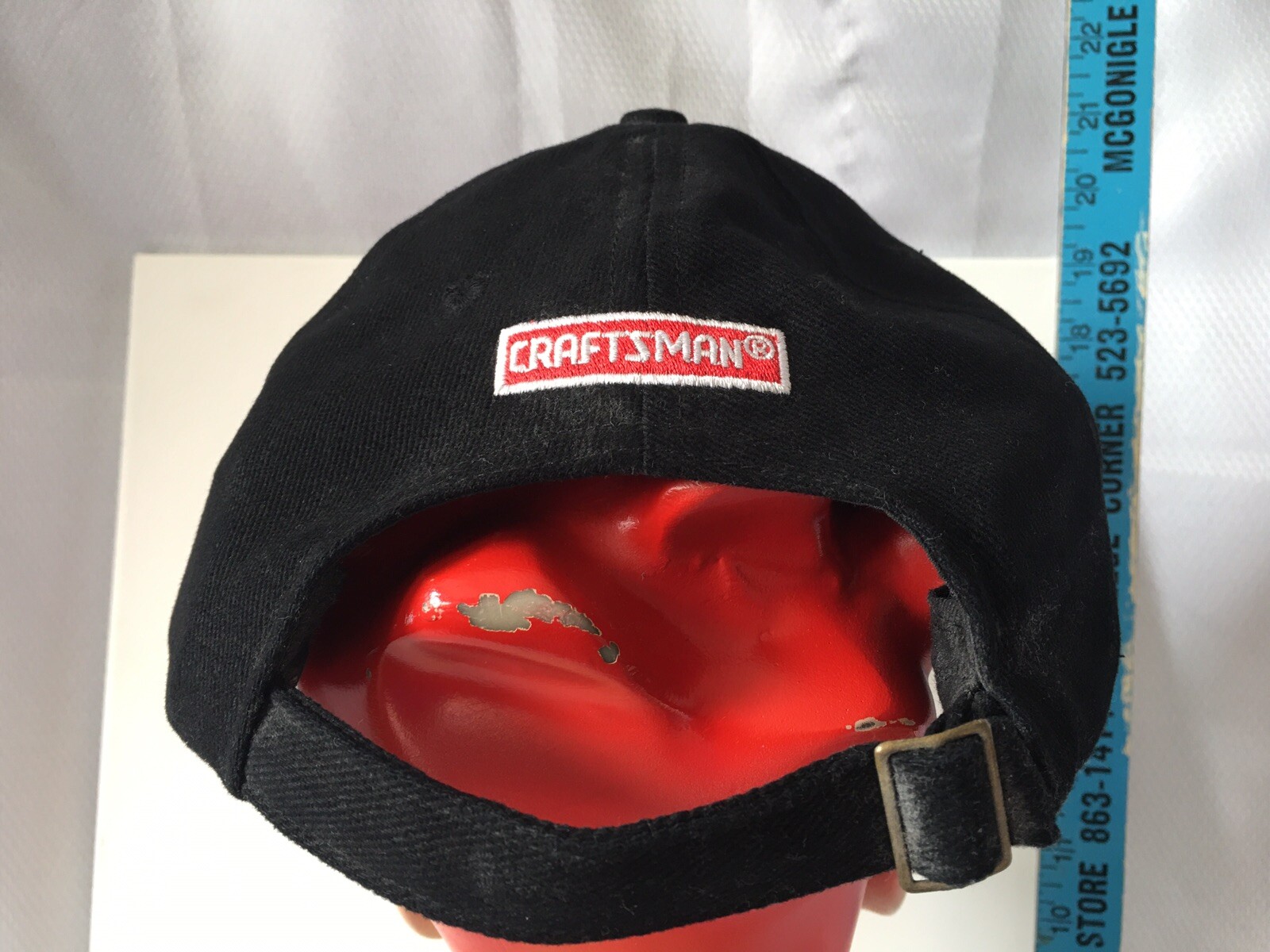 Craftsman LED Lighted Snapback Hat Baseball Cap Red &… - Gem