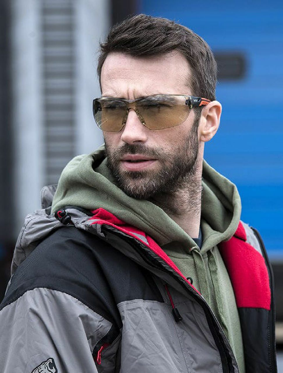 Bolle Ness Plus Safety Glasses Sunglasses ANSI Z87+ You Pick The Lens ...