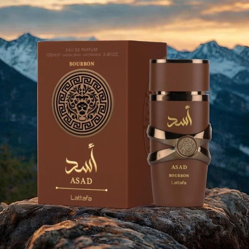 Lattafa Asad Bourbon EDP Perfume 100 ML Newest Release New in Box USA🥇 ...