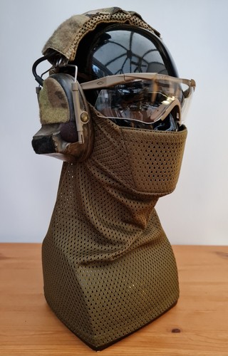 Airsoft Breathable Mesh Snood Teeth Protection Mask [Handmade by U.K ...