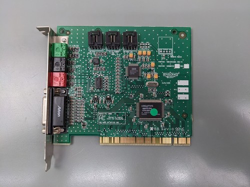 Creative Labs Audio PCI 3000 ES1370 PCI Sound Card for VTG Gaming 486 ...