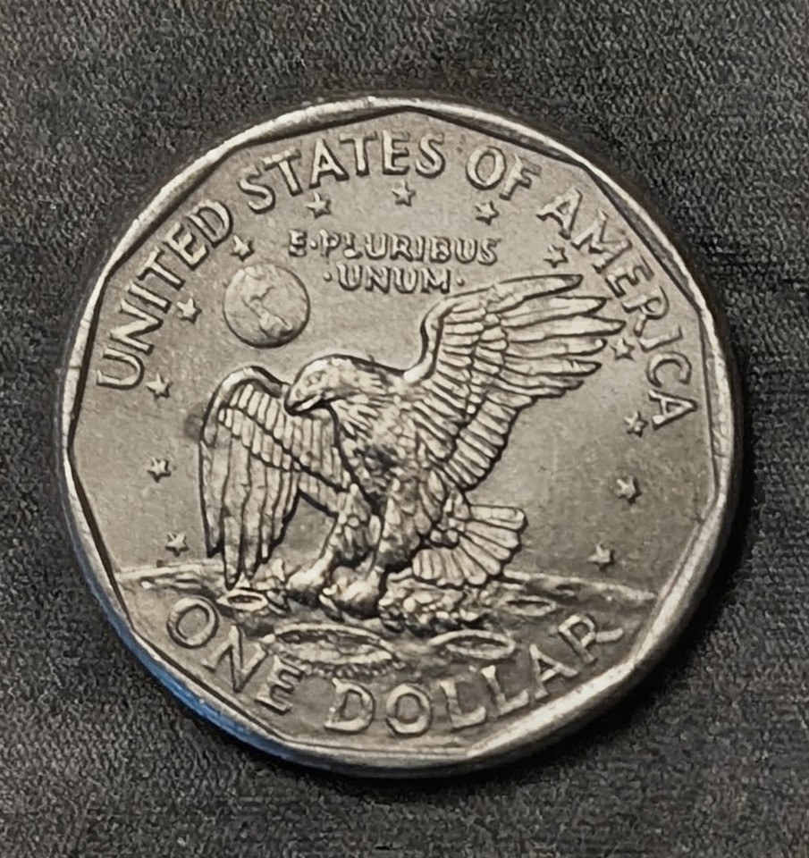 1999 Susan B Anthony Liberty P Dollar U.S. Coin Wide/DDOR Front/Back ...