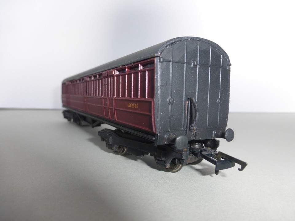 Ian Kirk Kit Built BR Maroon 57ft Full Brake Coach Ex LNER. No E70253E ...