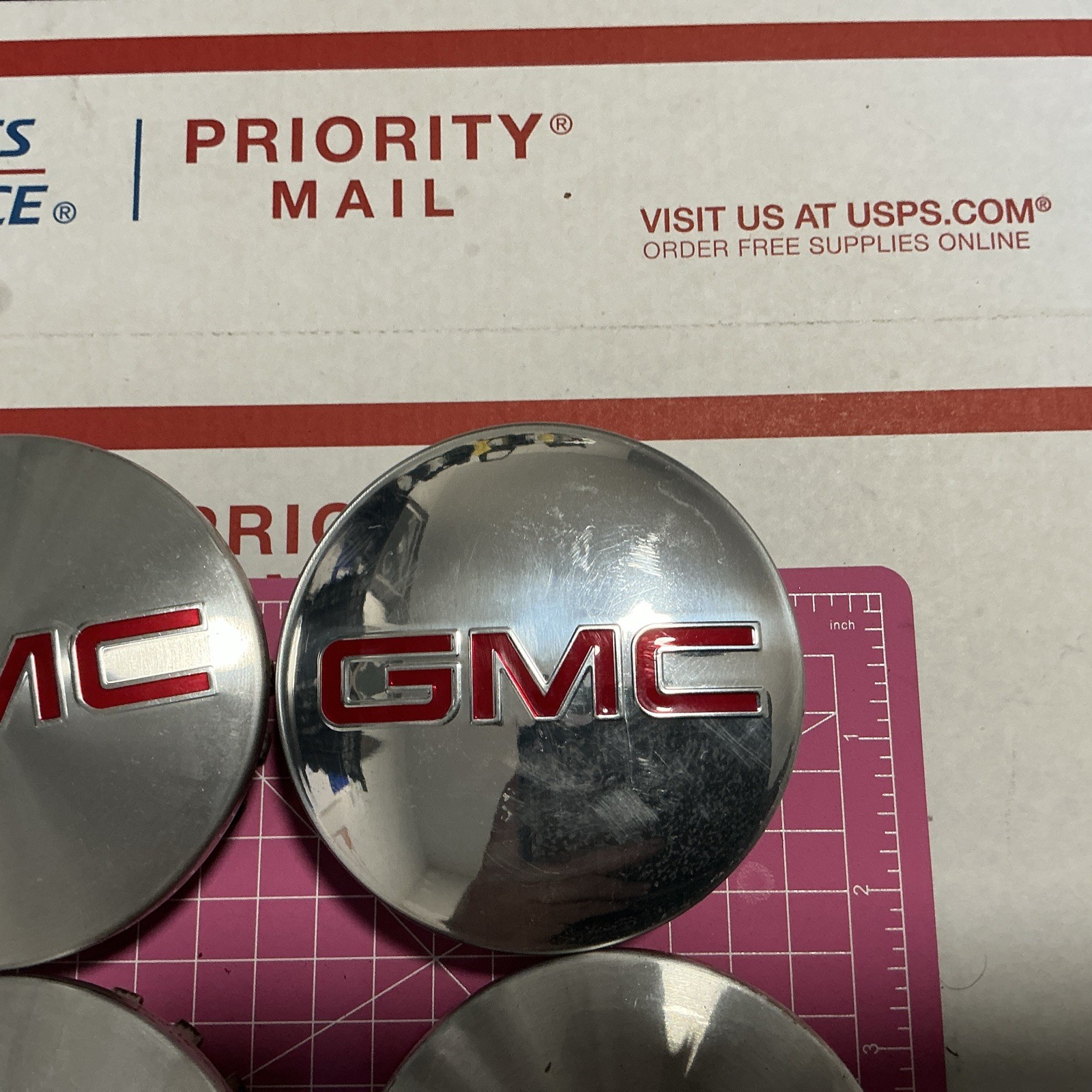 GMC WHEEL CENTER CAPS 22837060 4 caps | eBay