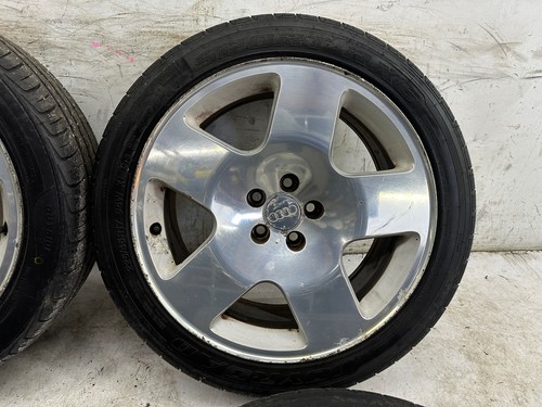 00-06 Audi TT 17" x 7.5" Fat Fives Wheels ET32 VW MK4 Golf GTI Jetta ...