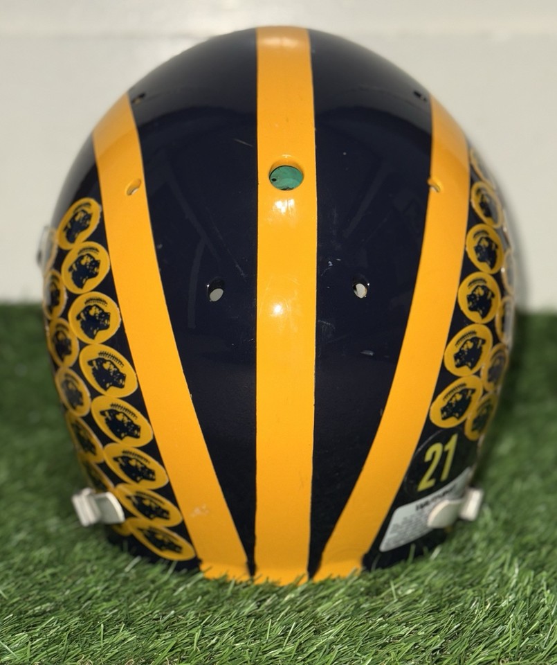 〽️ 🏟️ Michigan Wolverines - U of M - AIR Football Helmet - #21 Desmond ...