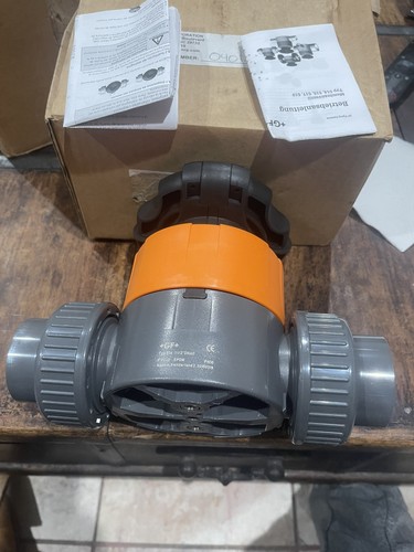George Fisher Type 514. 1 1/2” DN40 PVC Flow Control Valve. | eBay