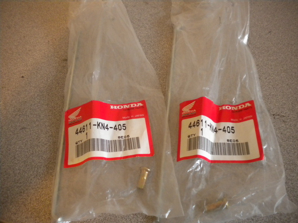 NOS Honda OEM Front Wheel Spoke Set B 10X185.5 85-03 XR100 44611-KN4 ...