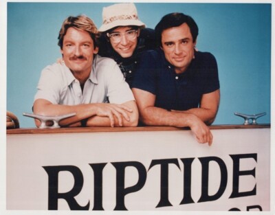 Riptide 1984 TV vintage 8x10 inch photo Joe Penny Thom Bray Perry King ...