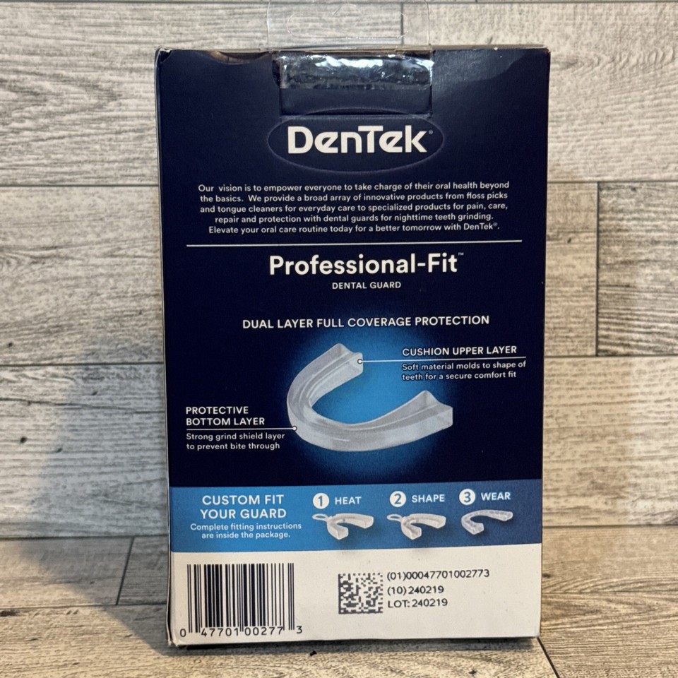 DenTek Professional Fit Maximum Protection Dental Guard - BRAND NEW ...