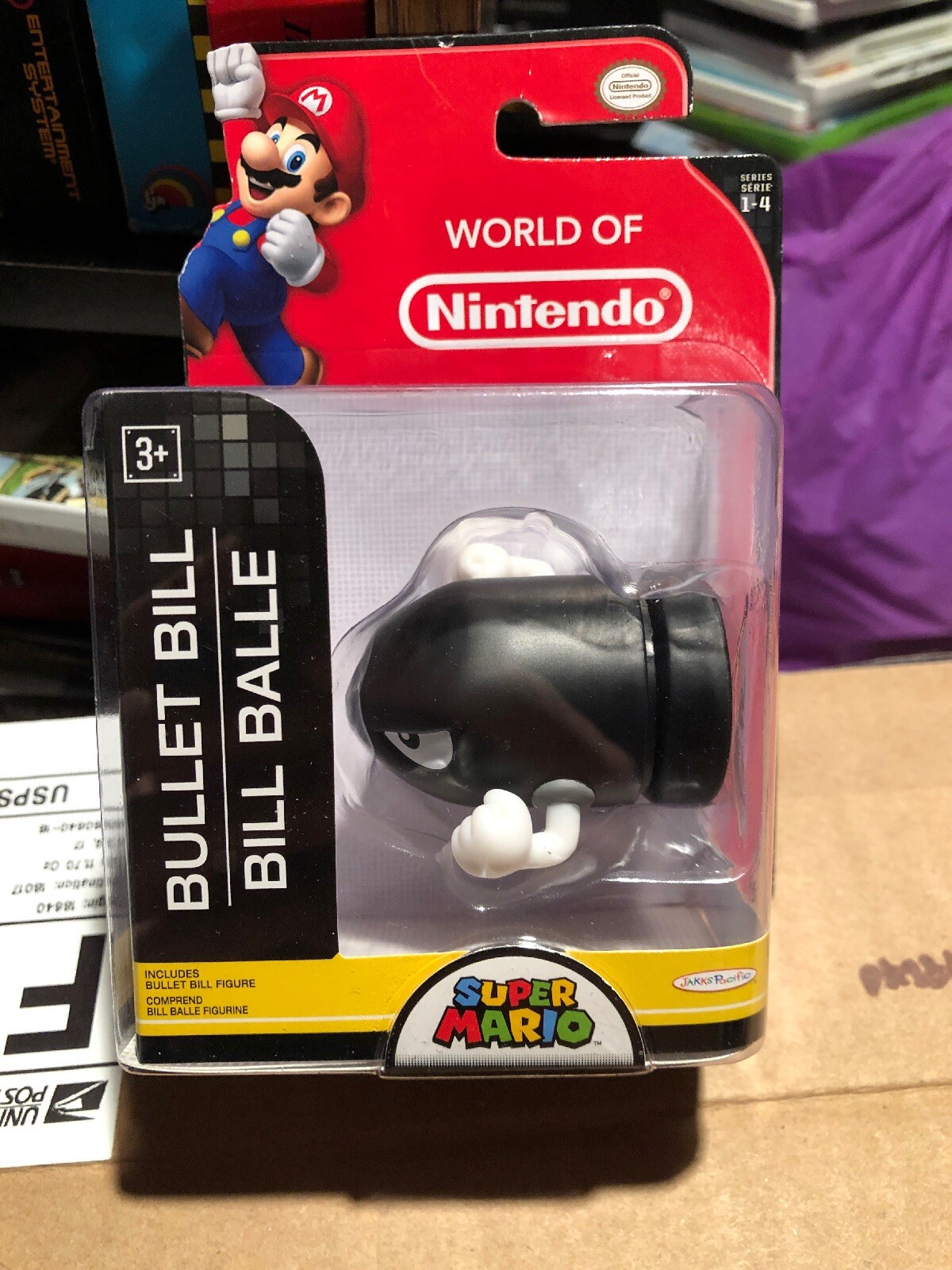 World of Nintendo Bullet Bill 2.5 Figure | eBay