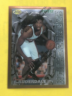 1996-97 Topps Finest Common - Bronze Priest Lauderdale #88 Rookie RC | eBay